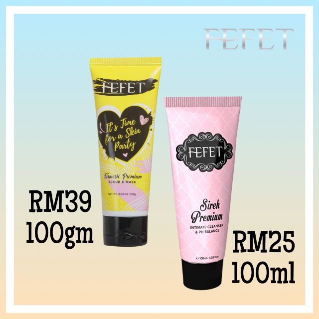 FEFET - 1 botol sireh premium + 1 botol turmeric premium [Set Combo ...