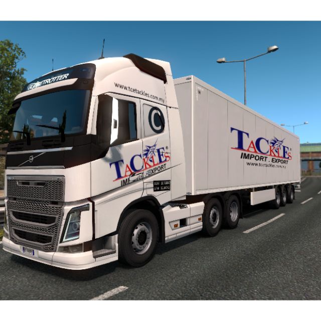 Euro Truck Simulator 2 (TCE TACKLES SKIN) | Shopee Malaysia