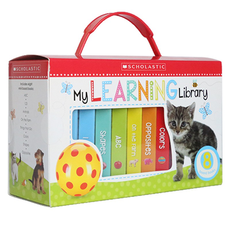 Scholastic 1 Set My Learning Library Early Years Kids Book Alphabet ...
