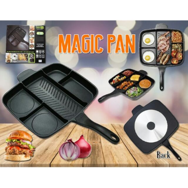 Magic Pan (5 COMPARTMENT) | Shopee Malaysia