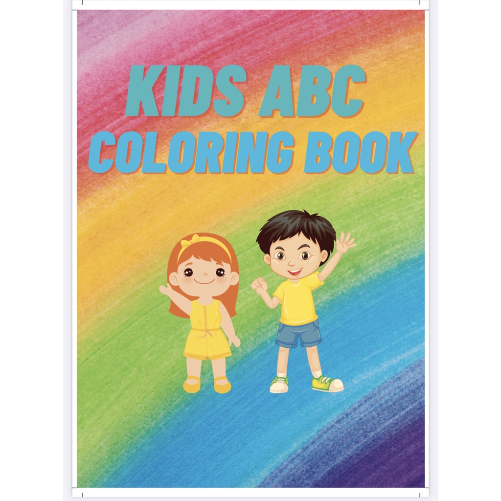 A to Z COLORING BOOK CHILD EDUCATION PRINTABLE (PDF FORMAT A4 SIZE ...
