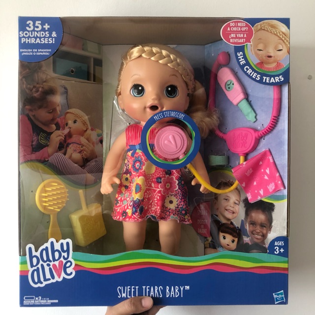 Baby Alive Sweet Tears Baby | Shopee Malaysia
