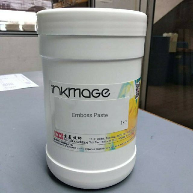 Emboss Paste / Foaming Paste / Puff Paste / Additive for Silk Screen ...