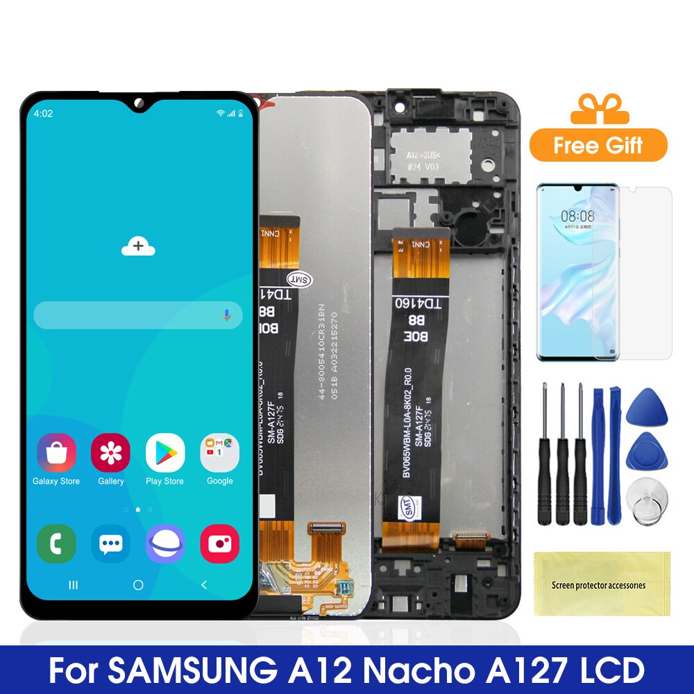 Original A12S Display Screen, for Samsung Galaxy A12 Nacho A127 A127F ...