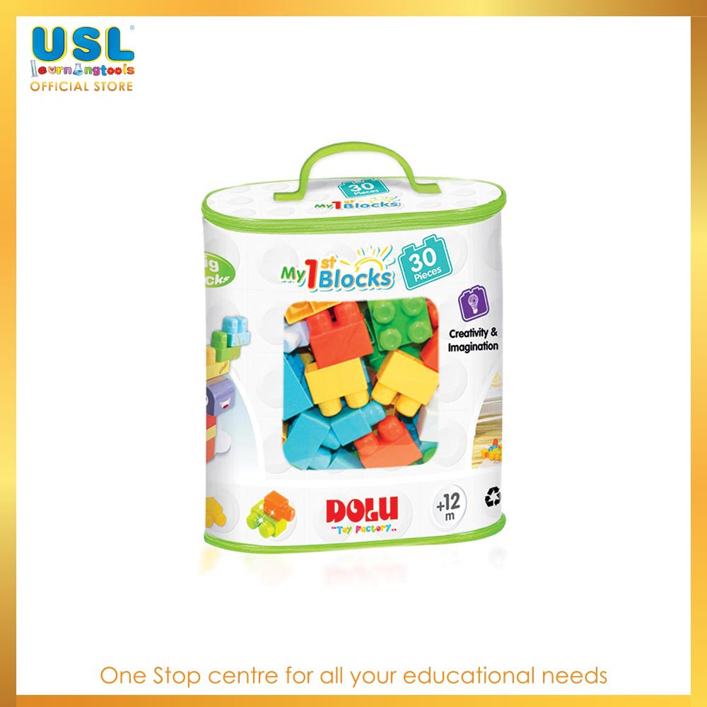 My First Big Blocks (30pcs) - Manipulative & Early Learning & Building ...