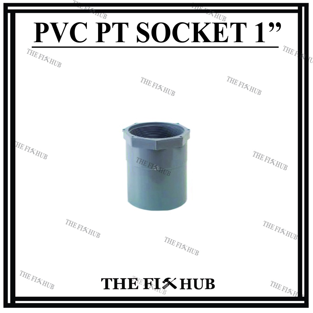 25MM PVC Fitting Connector Elbow / Tee / Socket / End Cap / Plug / P/T ...