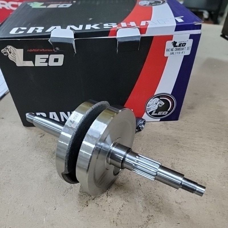 Crankshaft LEO Jek rod jekrod LEO SRL115 FI +4.0MM +6.0MM JACKROD JACK ...