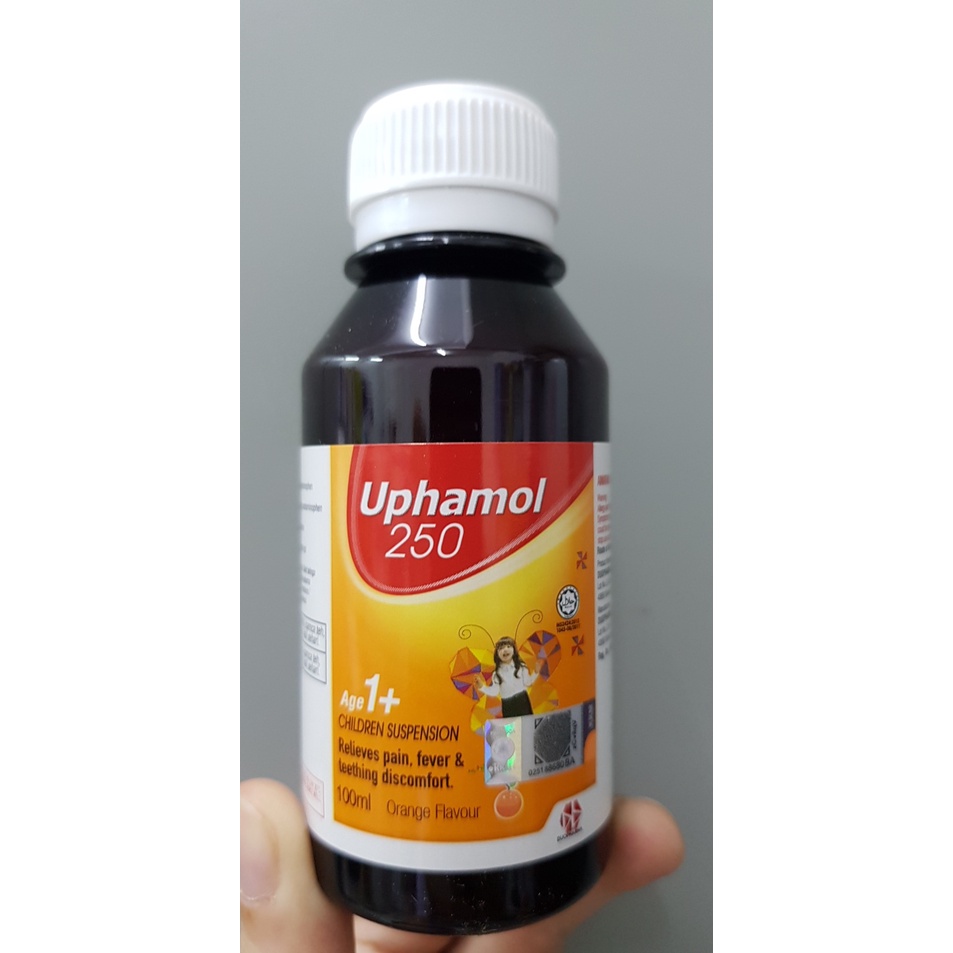 (1 CARTON/ 72BOT) UPHAMOL 250MG ORANGE SUSPENSION 100ML | Shopee Malaysia