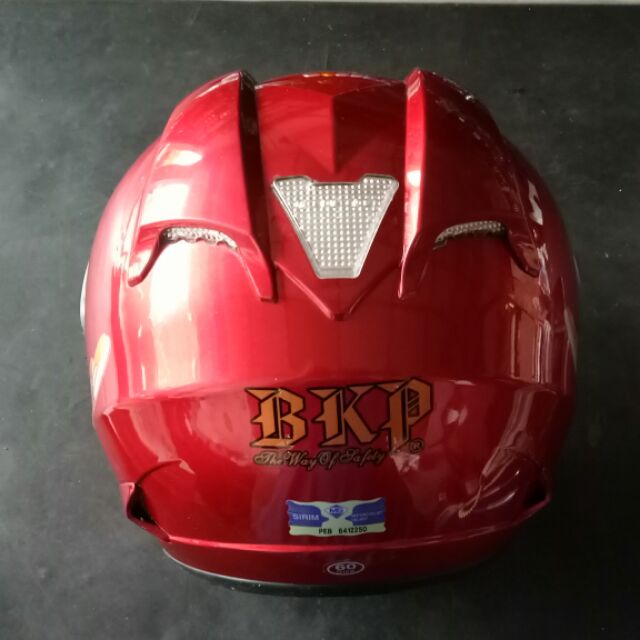 BKP V3 Helmet Size 60 M + visor clear or smoke | Shopee Malaysia