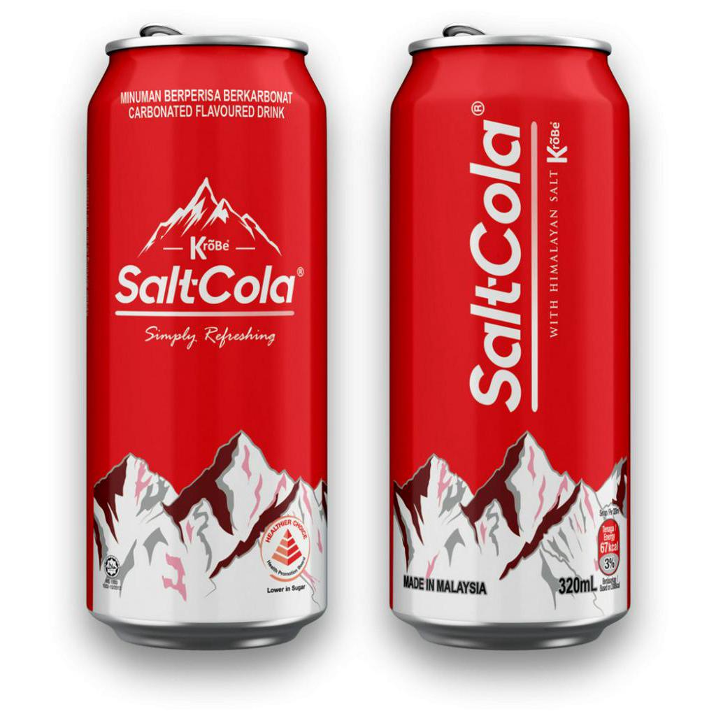 HALAL Krobe Salt Cola (Himalayan Salt With Cola) 320ml 可口可乐饮料系列 喜马拉雅盐味 ...