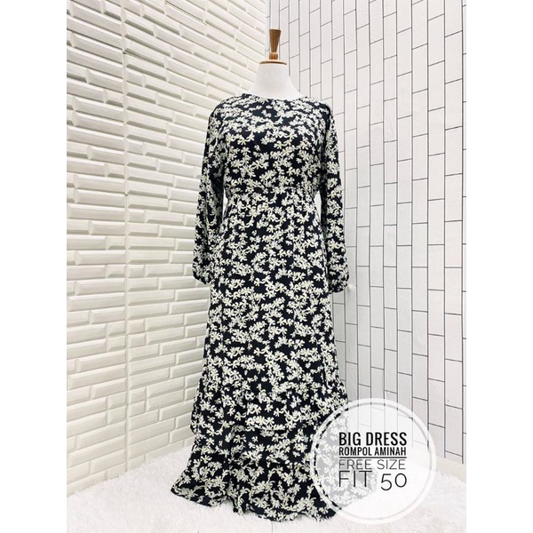 BIG DRESS ROPOL AMINAH | Shopee Malaysia
