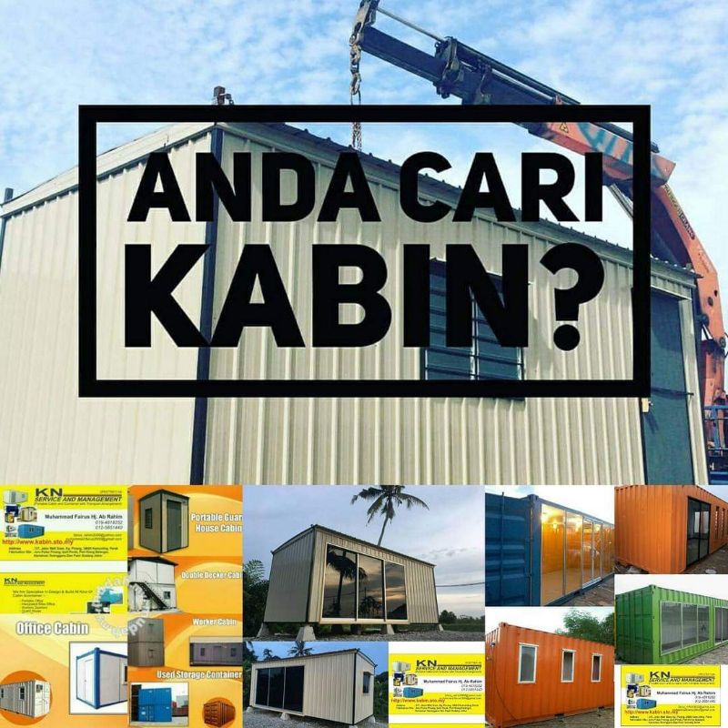 Portable Kabin Kontena Cabin Container | Shopee Malaysia