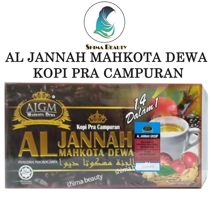 AL JANNAH KOPI MAHKOTA DEWA KOTAK ORIGINAL | Shopee Malaysia