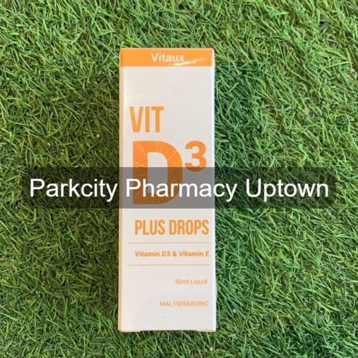 Vitaux Pure Vitamin D3 Plus Drops 50ml | Shopee Malaysia