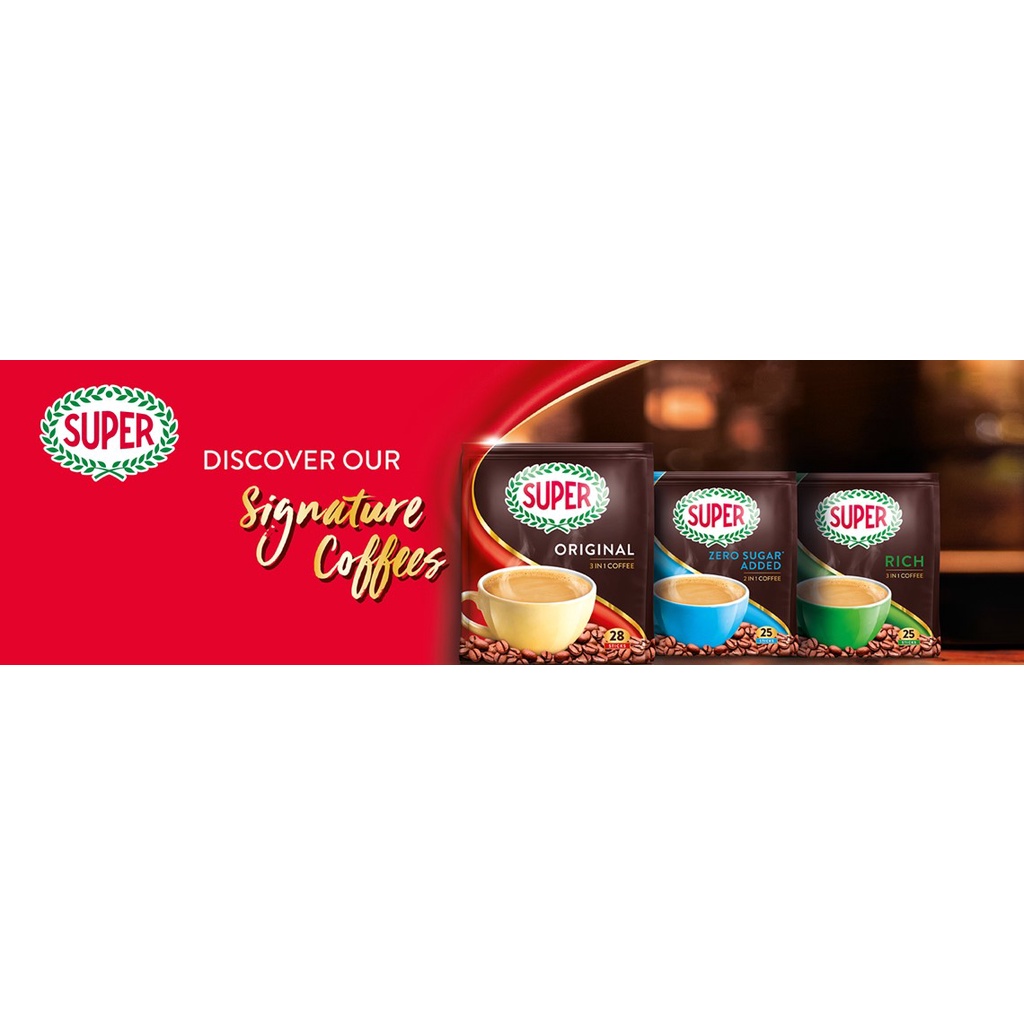 Super Coffee Original 3 in 1 20gX28stick | Shopee Malaysia