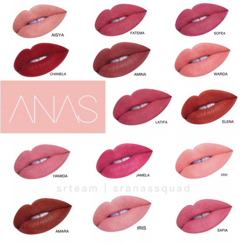ANAS Liquid Lipstick (Lipmatte) | Shopee Malaysia