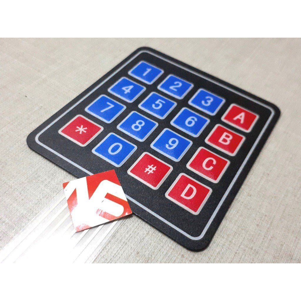 Keypad Matrix 4x4 16 Key Membrane Switch Keyboard Arduino PIC 9LRe ...