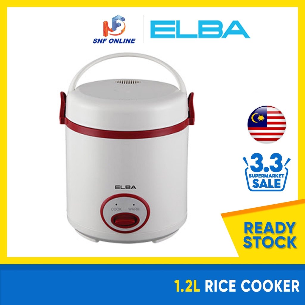 Elba Rice Cooker (1.2L) ERC-D1233(WH) | Shopee Malaysia