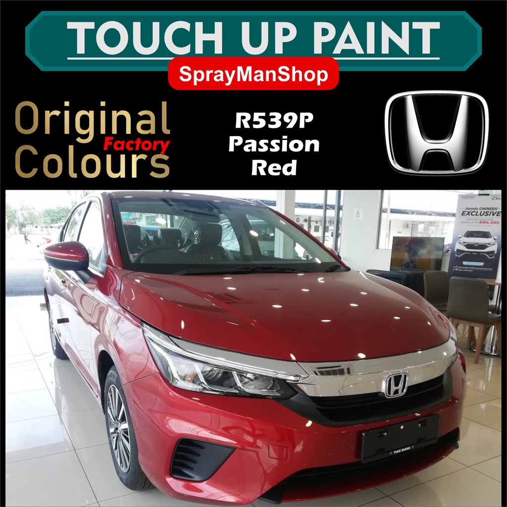 Honda City 2in1 Touch Up Pen Original Colour Automotive Paint | Shopee ...