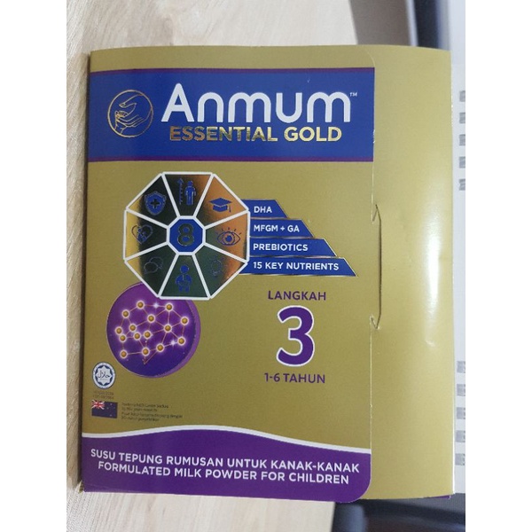 anmum essential gold step 3 sample 35g x3 =105g CLEARANCE! | Shopee Malaysia
