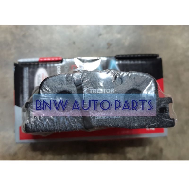 TRESTOR REAR BRAKE PADS TDB1463 FOR TOYOTA CAMRY ACV30 ACV31 WISH ZNE10 ...