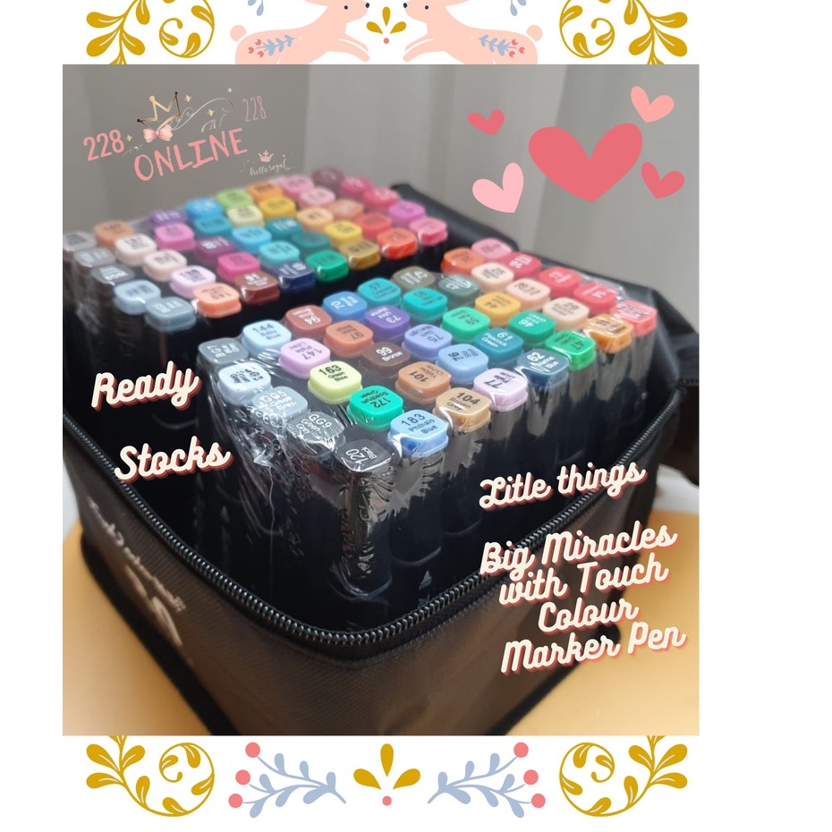 Color Marker Magic Pen | Warna Pens| Drawing Art Cool Set Colour ...