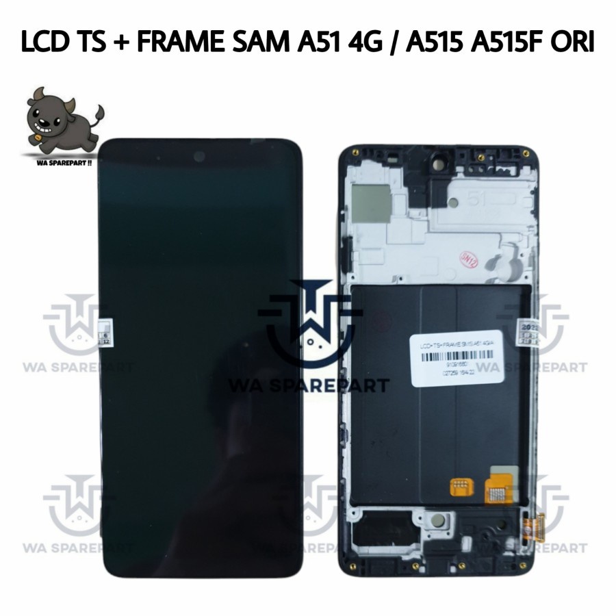 Lcd TOUCHSCREEN FRAME SAMSUNG A51 4G A515 A515F ORIGINAL | Shopee Malaysia