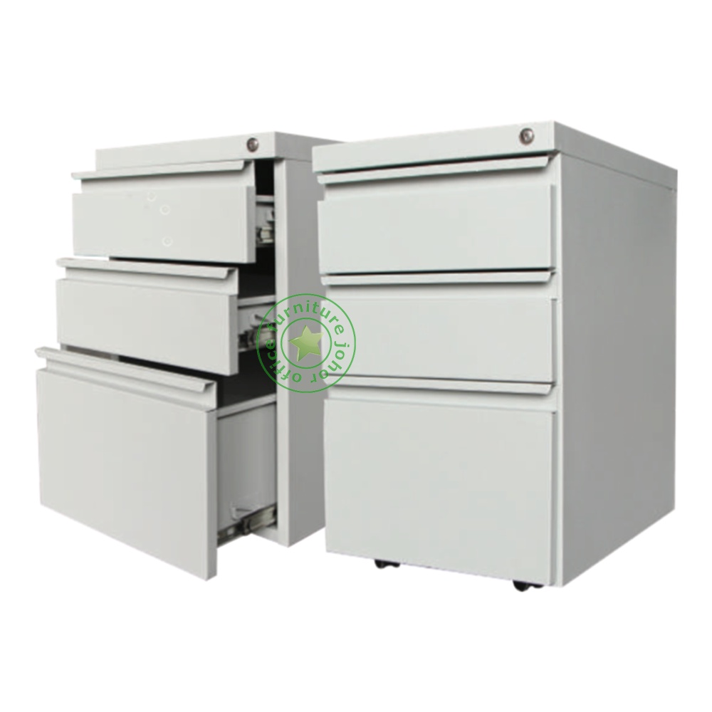 Steel Mobile Pedestal 1D1F/ 2D1F/Steel Drawer with wheels and lock ...