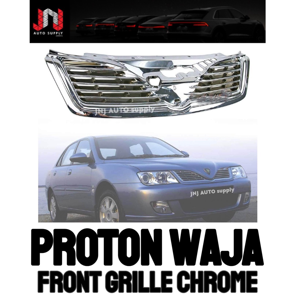 Proton Waja 2000 1.6 Front Grille Chrome | Shopee Malaysia