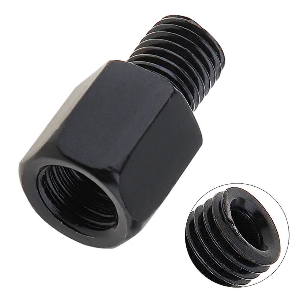 Universal Black Steel Metal Motorcycle Rearview Mirror Adapter Bolt ... Universal Black Steel Metal Motorcycle Rearview Mirror Adapter Bolt ...