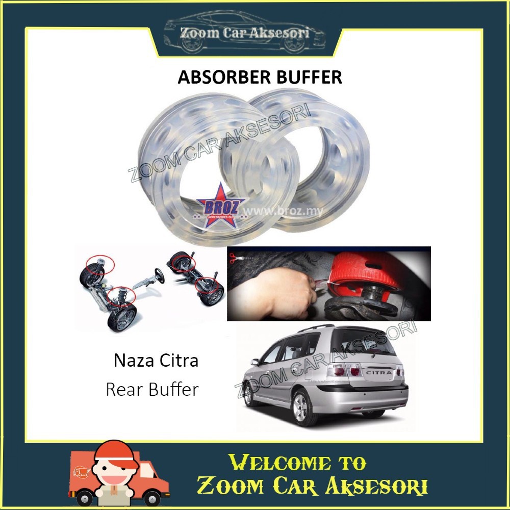 Naza Citra OEM Rear B-Type Car Shock Absorber Buffer /Spring Bumper ...