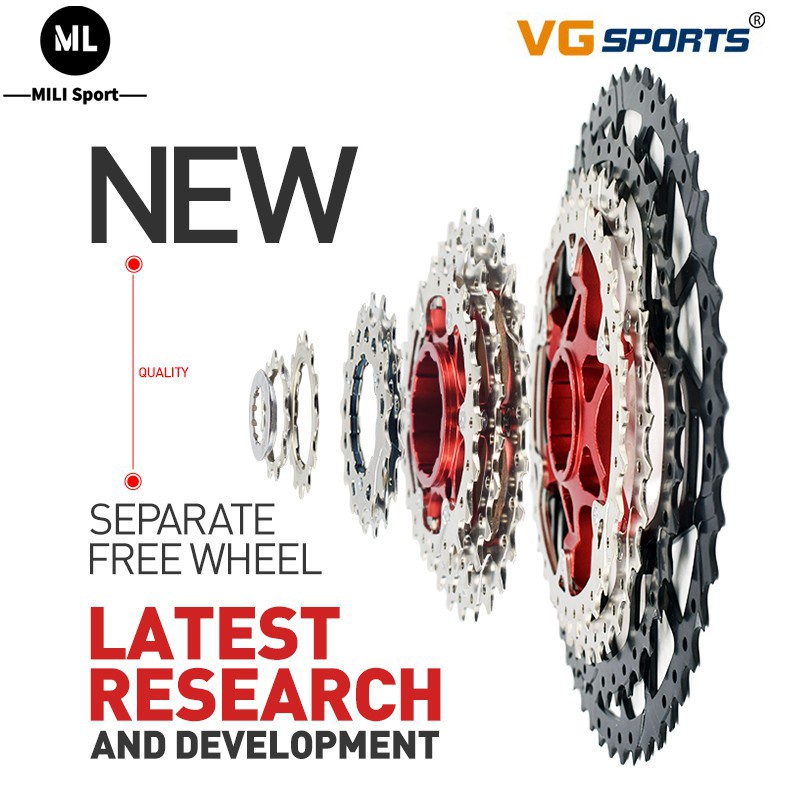 COD&READY VG sports 9/10/11/12 Speed MTB Cassette Separate Ultralight ...