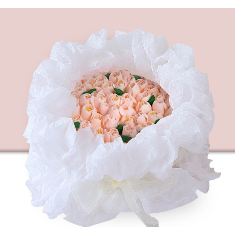 20pcs Flower wild/Sydney paper/bouquet cake surrounding/white wrapping ...