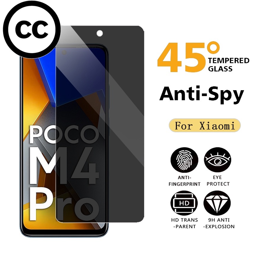 CC Xiaomi Poco F4 X4 X3 NFC F3 GT M4 M3 F2 Pro C40 Premium Privacy Anti ...