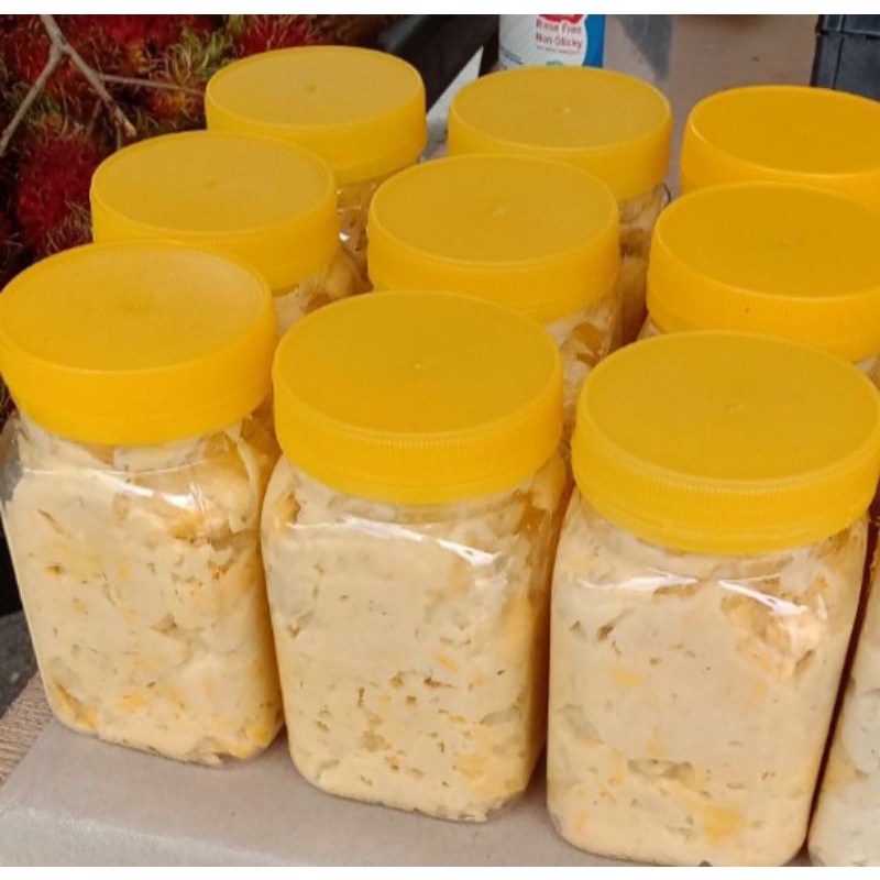 Tempoyak Original 100% Isi Durian Terbaik 350g (masam manis) | Shopee ...