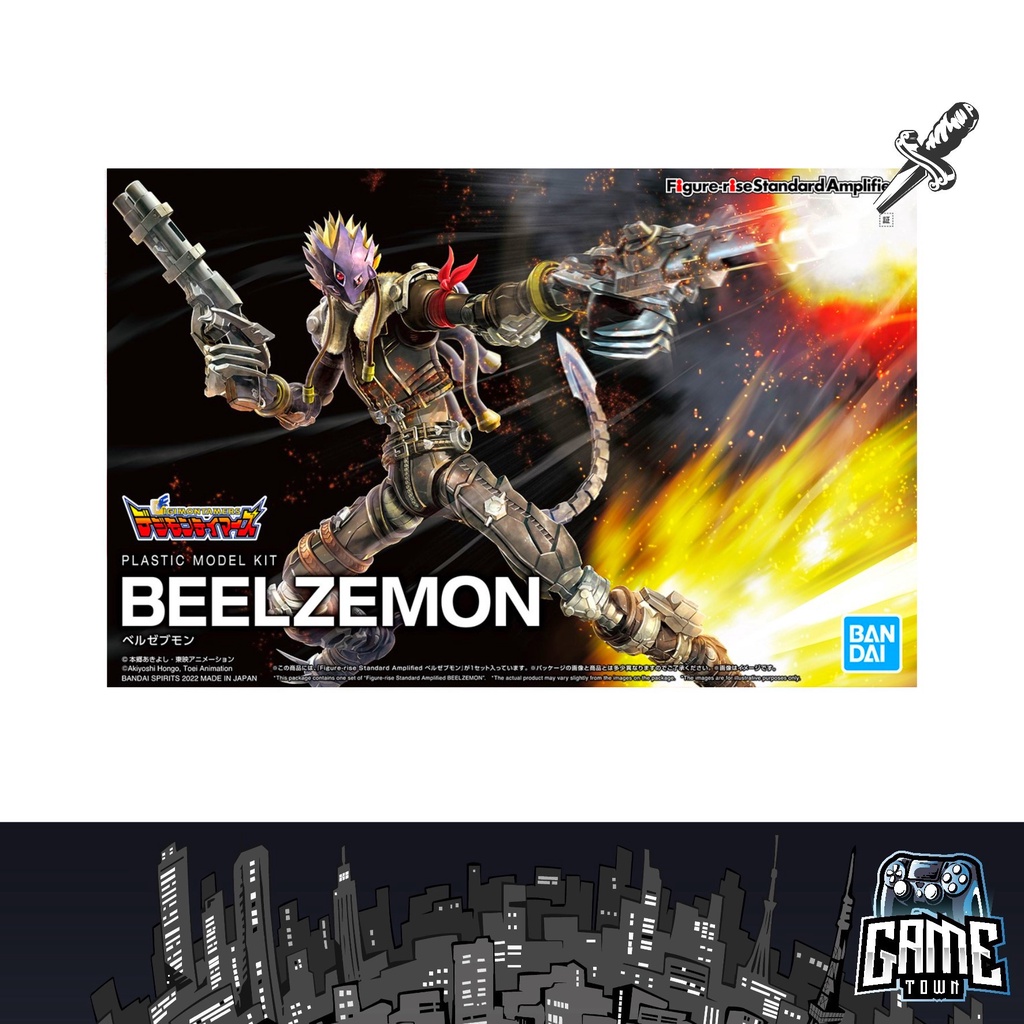 Bandai FRS Figure-rise Standard Amplified Beelzemon [Digimon] | Shopee ...