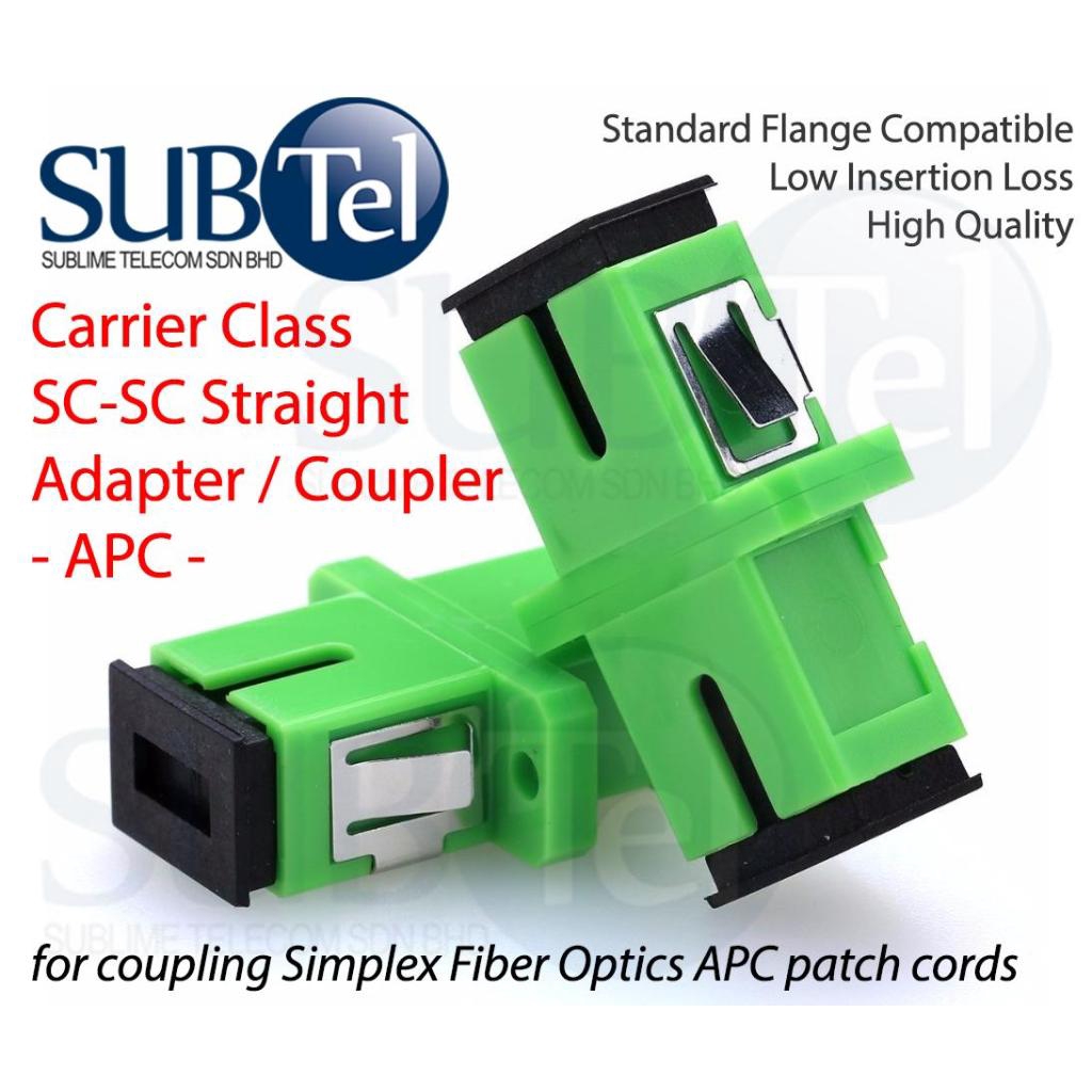 SC-SC SMF Singlemode Fiber Optic Adapter Coupler for Patch Panel For ...