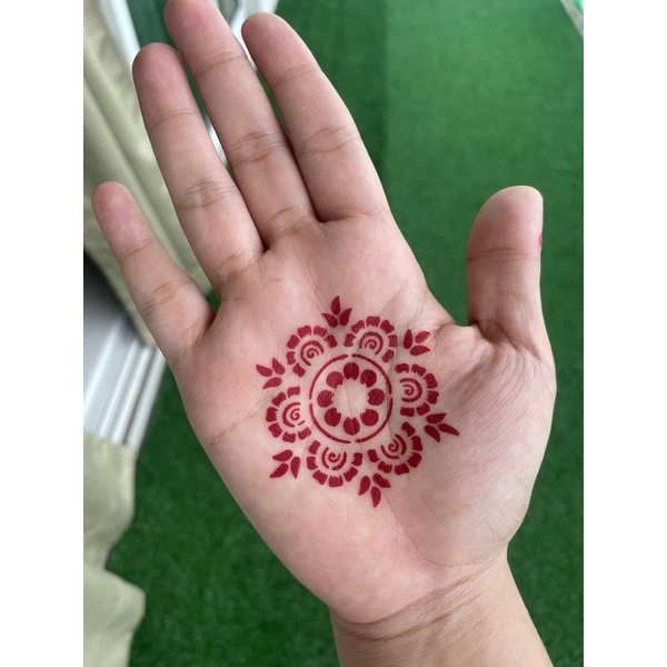 STICKER HENNA INAI HANDMADE (simple design) | Shopee Malaysia