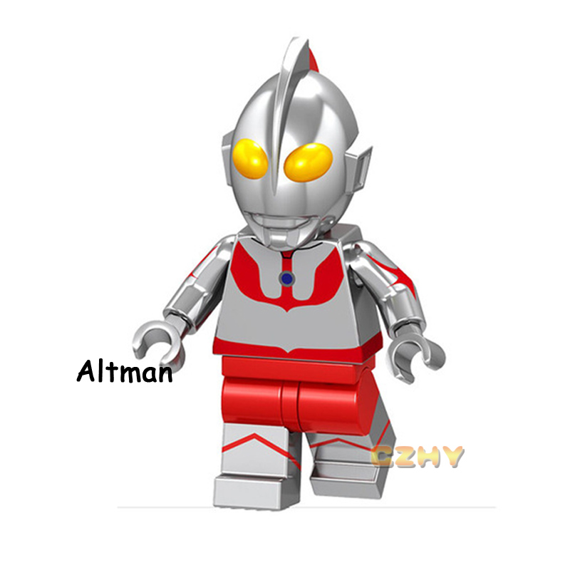 Ultra Man Toy Blocks Minifigures Altman Bricks Educational DIY Toys ...