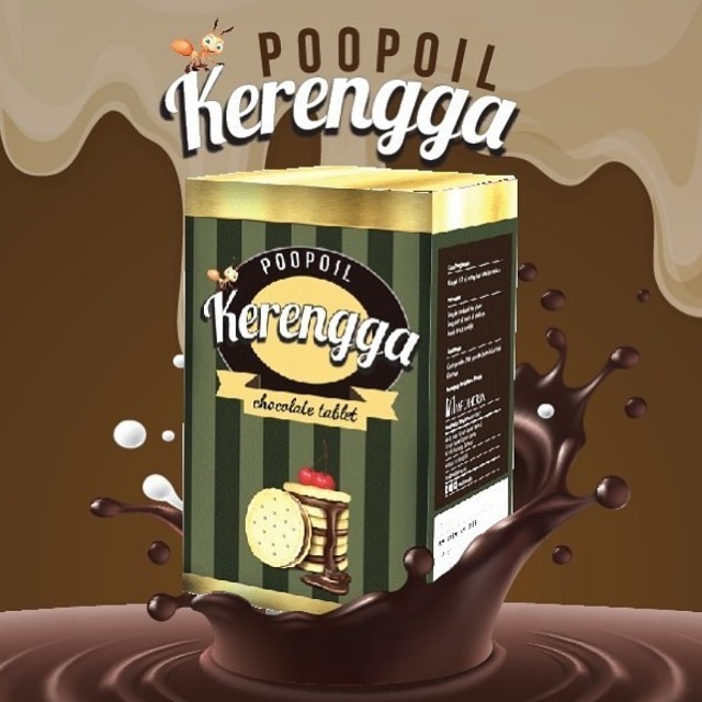 Kerengga HQ Poopoil Chocolate tablet travel (7 tablet) | Shopee Malaysia