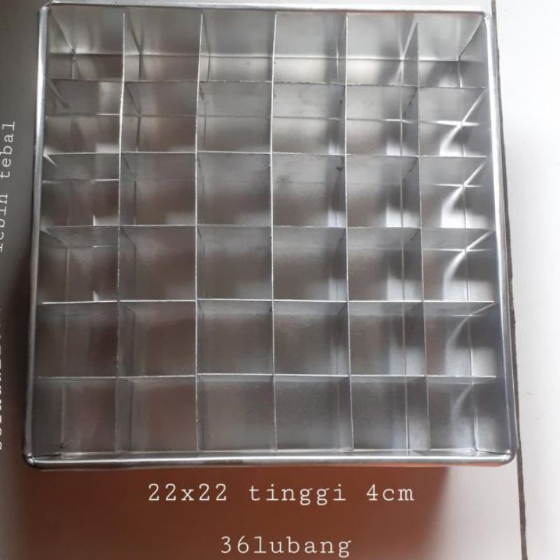 Brownie Divider Pan 22x22 Steamed Sponge Cake Mold Cake Bakery | Shopee ...