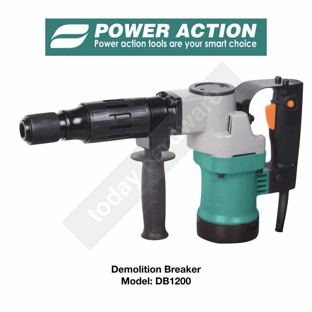 Power Action Demolition Breaker (DB1200) | Shopee Malaysia