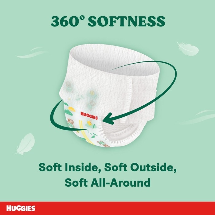 Huggies AirSoft Pants Super Jumbo Pack - M46/L36/XL30/XXL24 (3 Packs ...
