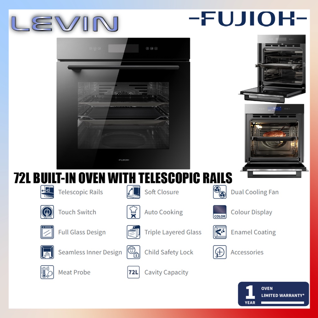 Fujioh 70L | 72L Built-In Oven | Shopee Malaysia