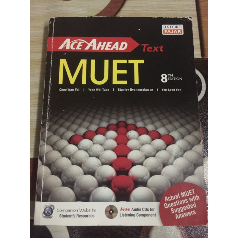 MUET book questions and answer practice Ace Ahead | Shopee Malaysia