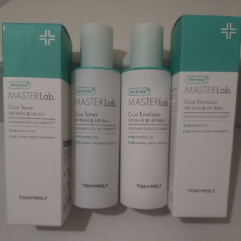 Tonymoly 100%Original Derma Master Lab Cica Toner 120ml / master lab ...
