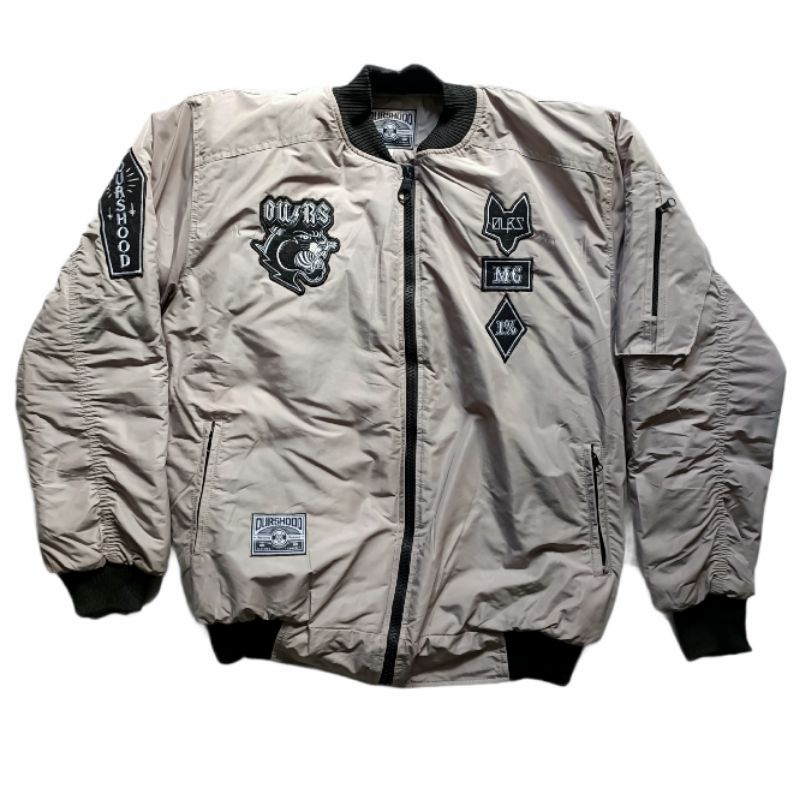 MEN'S BOMBER JACKET / MC BOMBER JACKET / COOLEST BOMBER JACKET | Shopee ...