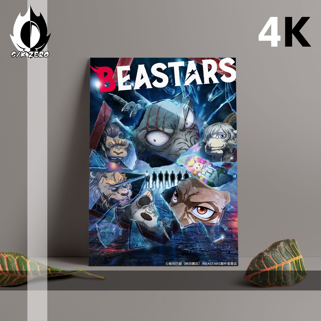 Beastars Anime Pattern Art Paper A3 Poster for Fan Collection | Shopee ...