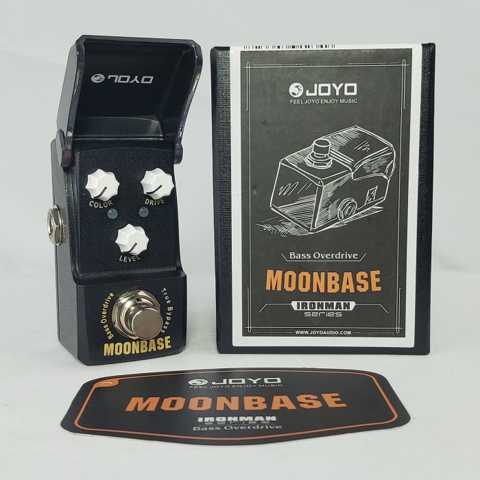 EFFECT PEDAL JOYO JF332 MOONBASE { BASS OVER DRIVE } BASS ELECTRIC EFFEC PEDALS JF-332 ORIGINAL ...