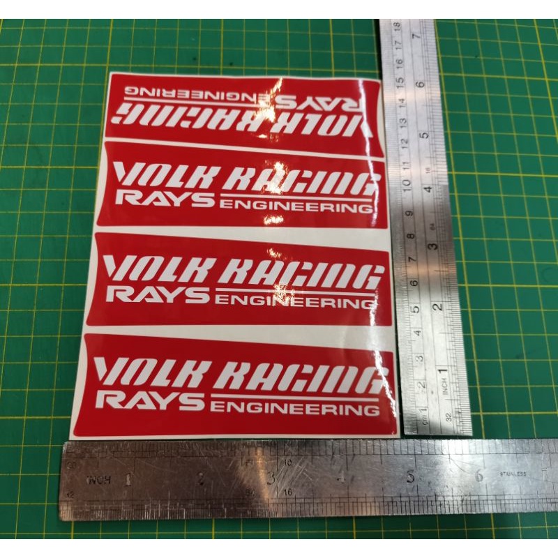 Sticker RAYS VOLK RACING TE37 SL RIM( sticker cutting) | Shopee Malaysia
